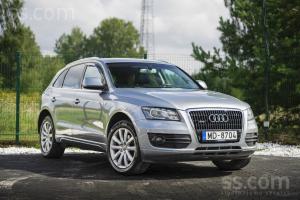 Grey Audi Q5 2009 in Riga, with an engine capacity of 3.00 L and mileage of 392 thousand km for 7390 €, photo 4 on AUTOMOTO.COM.LV