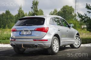 Grey Audi Q5 2009 in Riga, with an engine capacity of 3.00 L and mileage of 392 thousand km for 7390 €, photo 7 on AUTOMOTO.COM.LV