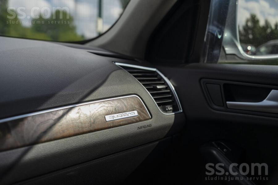 Grey Audi Q5 2009 in Riga, with an engine capacity of 3.00 L and mileage of 392 thousand km for 7390 €, photo 20 on AUTOMOTO.COM.LV