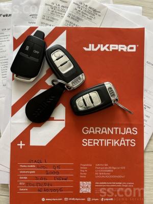 Серый Ауди Ку 5 2009 в Рига, объемом двигателя 3.00 л и пробегом 283 тыс. км за 9000 €, фото 17 на AUTOMOTO.COM.LV