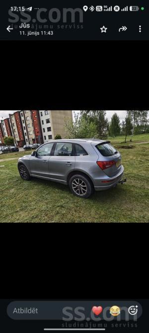 Grey Audi Q5 2009 in Jelgava, with an engine capacity of 2.00 L and mileage of 205 thousand km for 2850 €, photo 5 on AUTOMOTO.COM.LV