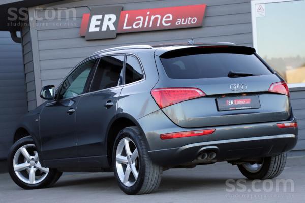 Grey Audi Q5 2010 in Tukums, with an engine capacity of 2.00 L and mileage of 194 thousand km for 11500 €, photo 4 on AUTOMOTO.COM.LV