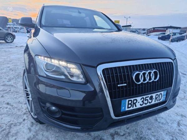 Pelēks Audi Q5 2010 Viļņa, ar dzinēja tilpumu 2.97 L un nobraukumu 235 tūkst. km par 9500 €, foto 4 vietnē AUTOMOTO.COM.LV