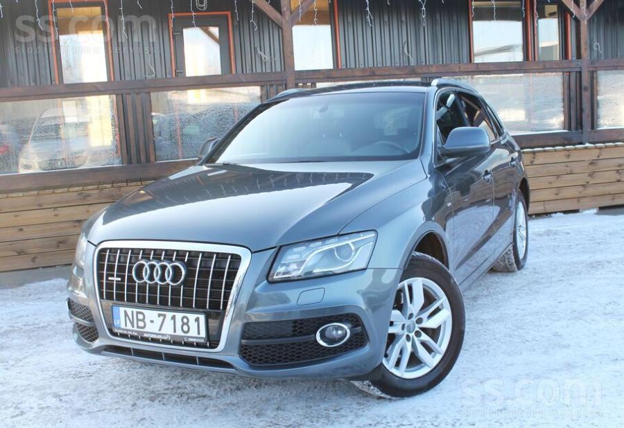Grey Audi Q5 2010 in Riga, with an engine capacity of 3.00 L and mileage of 0 thousand km for 9650 €, photo 1 on AUTOMOTO.COM.LV