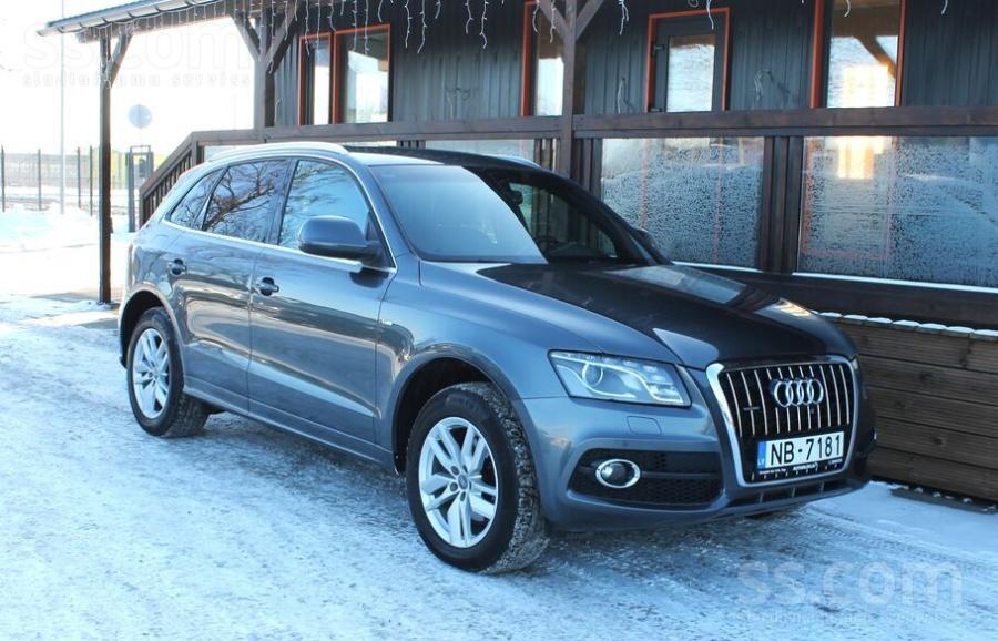 Grey Audi Q5 2010 in Riga, with an engine capacity of 3.00 L and mileage of 0 thousand km for 9650 €, photo 2 on AUTOMOTO.COM.LV