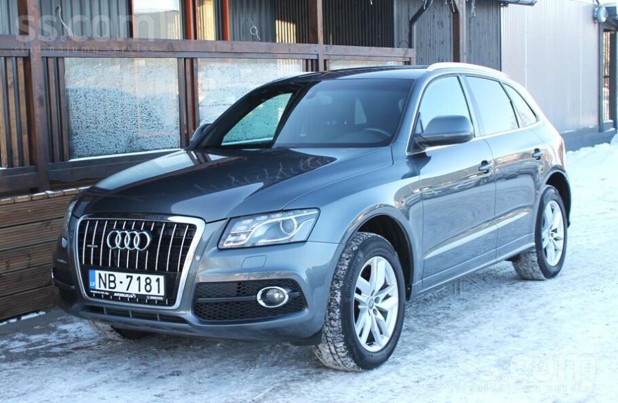 Grey Audi Q5 2010 in Riga, with an engine capacity of 3.00 L and mileage of 0 thousand km for 9650 €, photo 5 on AUTOMOTO.COM.LV