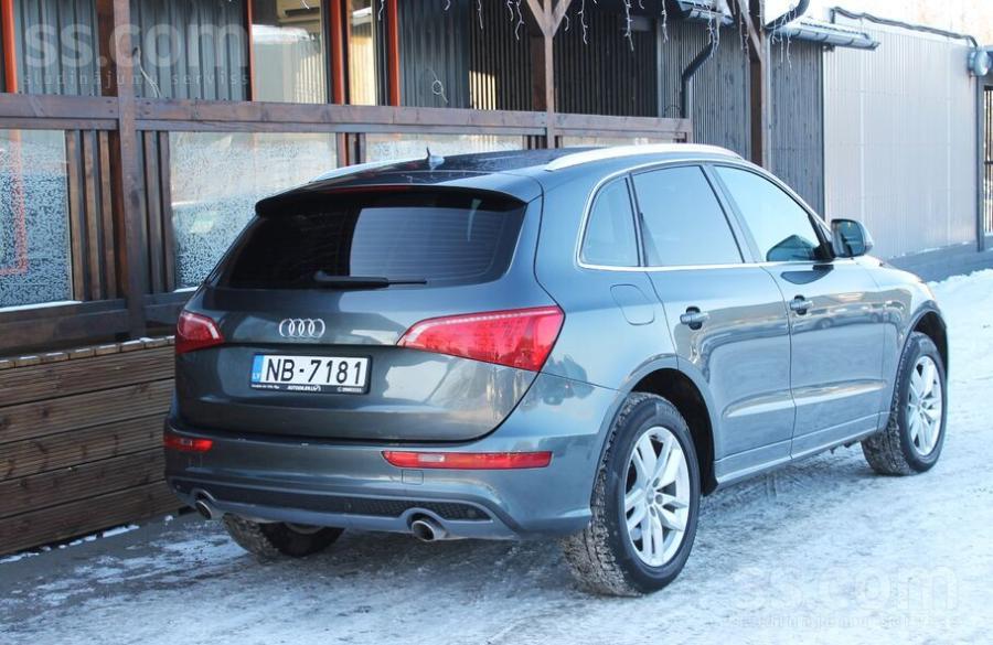 Grey Audi Q5 2010 in Riga, with an engine capacity of 3.00 L and mileage of 0 thousand km for 9650 €, photo 7 on AUTOMOTO.COM.LV