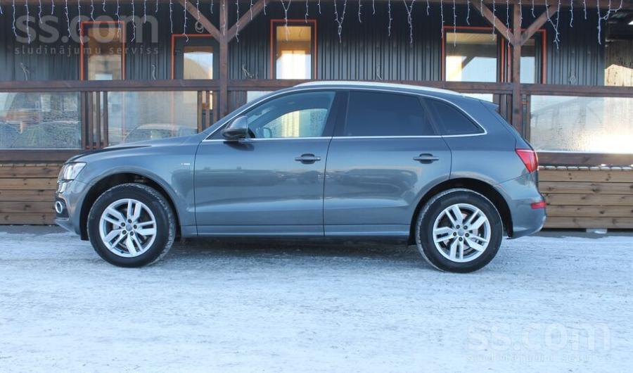 Grey Audi Q5 2010 in Riga, with an engine capacity of 3.00 L and mileage of 0 thousand km for 9650 €, photo 9 on AUTOMOTO.COM.LV