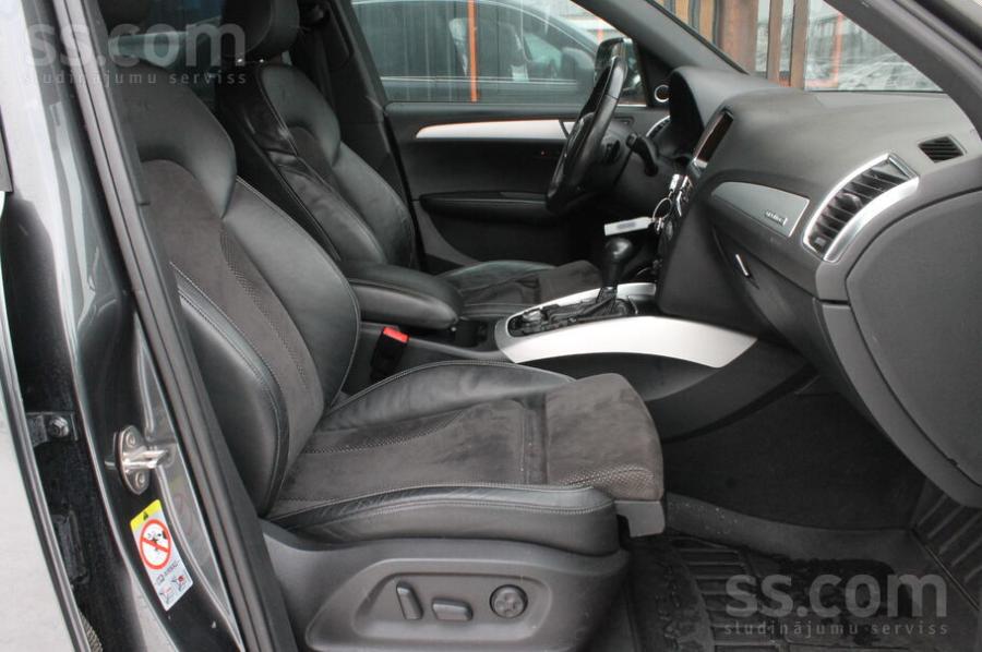 Grey Audi Q5 2010 in Riga, with an engine capacity of 3.00 L and mileage of 0 thousand km for 9650 €, photo 12 on AUTOMOTO.COM.LV