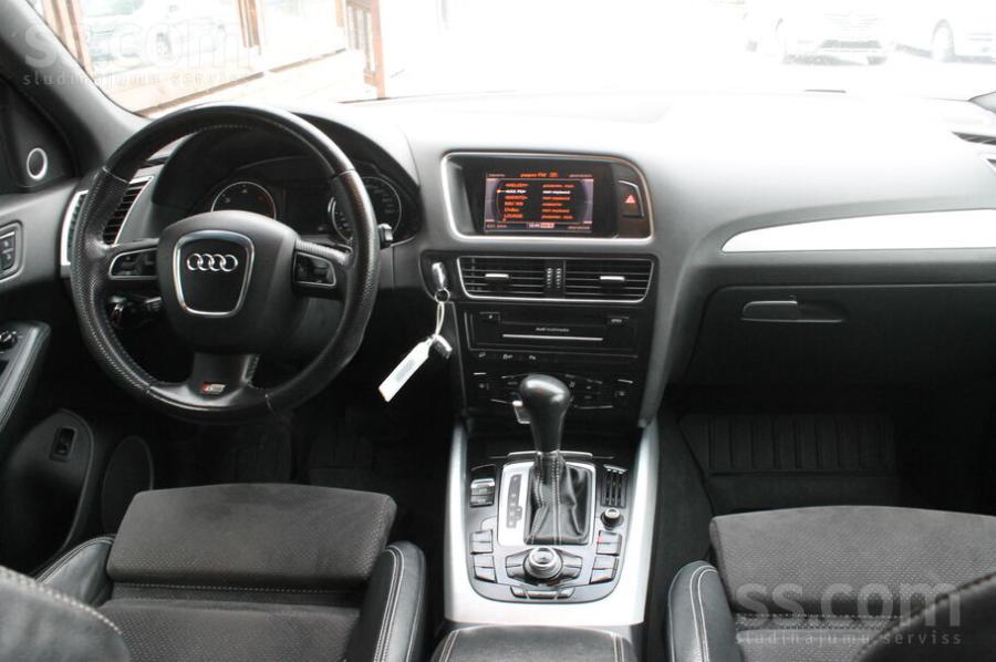 Grey Audi Q5 2010 in Riga, with an engine capacity of 3.00 L and mileage of 0 thousand km for 9650 €, photo 16 on AUTOMOTO.COM.LV