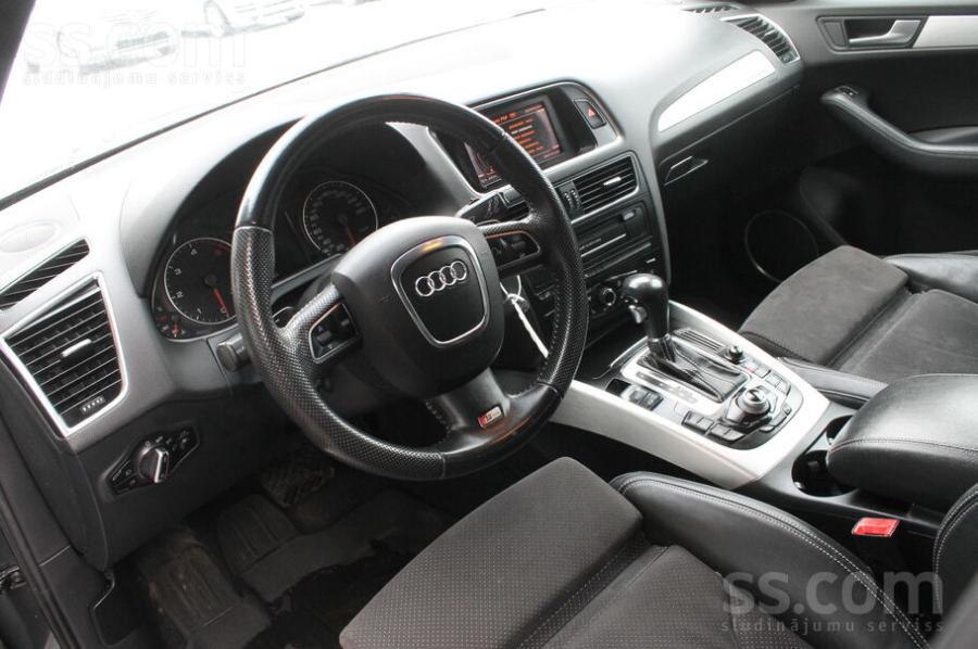 Grey Audi Q5 2010 in Riga, with an engine capacity of 3.00 L and mileage of 0 thousand km for 9650 €, photo 22 on AUTOMOTO.COM.LV