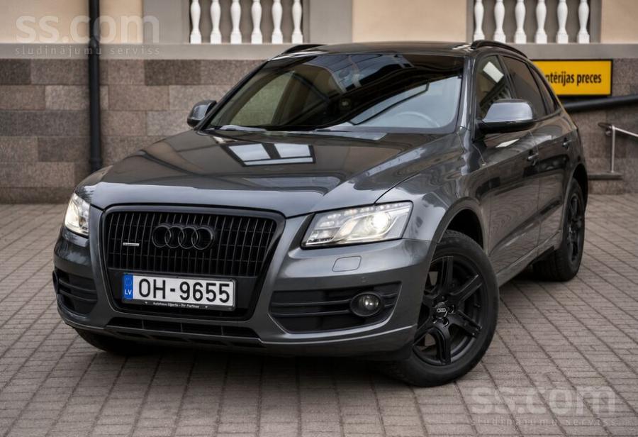 Grey Audi Q5 2010 in Jelgava, with an engine capacity of 3.00 L and mileage of 303 thousand km for 9599 €, photo 1 on AUTOMOTO.COM.LV
