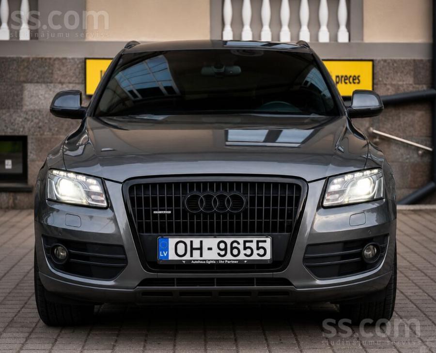 Grey Audi Q5 2010 in Jelgava, with an engine capacity of 3.00 L and mileage of 303 thousand km for 9599 €, photo 4 on AUTOMOTO.COM.LV
