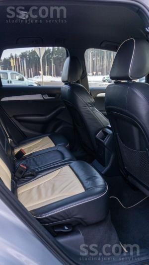 Grey Audi Q5 2010 in Riga, with an engine capacity of 3.00 L and mileage of 370 thousand km for 7590 €, photo 27 on AUTOMOTO.COM.LV