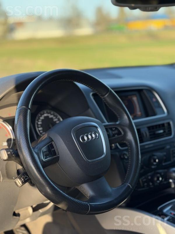 Pelēks Audi Q5 2010 Aizkraukle, ar dzinēja tilpumu 2.00 L un nobraukumu 300 tūkst. km par 9600 €, foto 8 vietnē AUTOMOTO.COM.LV
