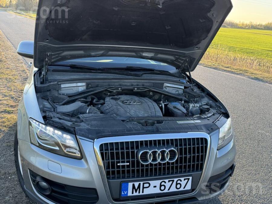Pelēks Audi Q5 2010 Aizkraukle, ar dzinēja tilpumu 2.00 L un nobraukumu 300 tūkst. km par 9600 €, foto 13 vietnē AUTOMOTO.COM.LV