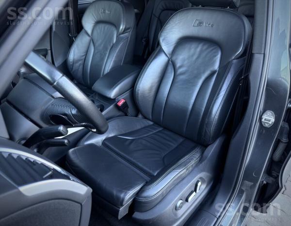 Grey Audi Q5 2010 in Riga, with an engine capacity of 3.00 L and mileage of 236 thousand km for 12750 €, photo 10 on AUTOMOTO.COM.LV