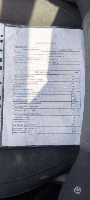 Серый Ауди Ку 5 2010 в Каунас, объемом двигателя 2.00 л и пробегом 336 тыс. км за 7499 €, фото 29 на AUTOMOTO.COM.LV