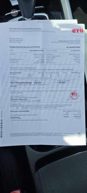 Серый Ауди Ку 5 2010 в Каунас, объемом двигателя 2.00 л и пробегом 336 тыс. км за 7499 €, фото 31 на AUTOMOTO.COM.LV