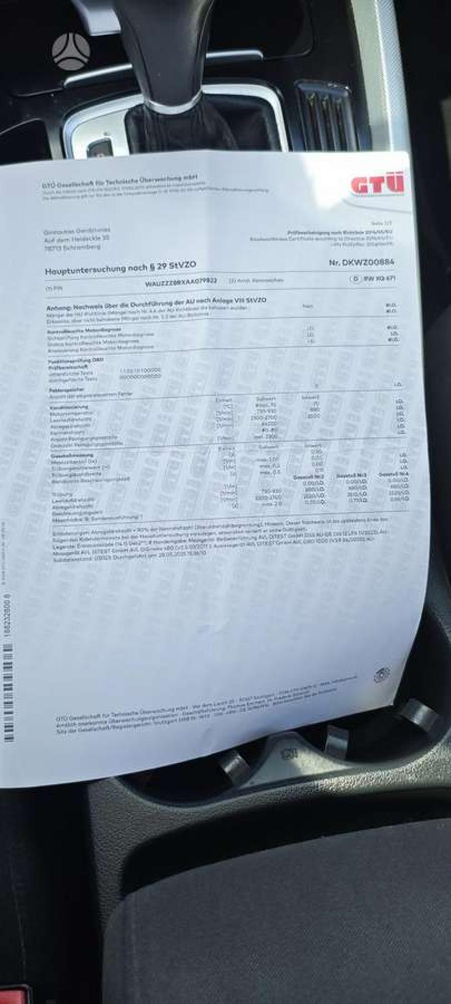 Серый Ауди Ку 5 2010 в Каунас, объемом двигателя 2.00 л и пробегом 336 тыс. км за 7499 €, фото 32 на AUTOMOTO.COM.LV