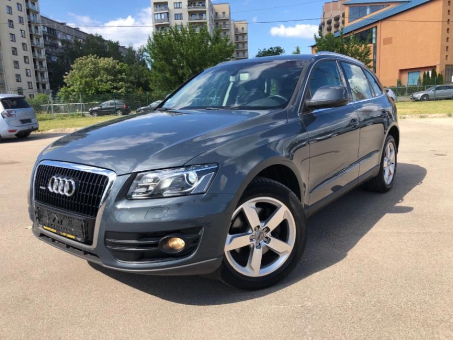 Pelēks Audi Q5 2010 Rīga, ar dzinēja tilpumu 3.00 L un nobraukumu 217 tūkst. km par 11650 €, foto 1 vietnē AUTOMOTO.COM.LV