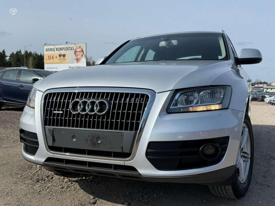 Grey Audi Q5 2010 in Utena, with an engine capacity of 1.97 L and mileage of 260 thousand km for 7850 €, photo 1 on AUTOMOTO.COM.LV