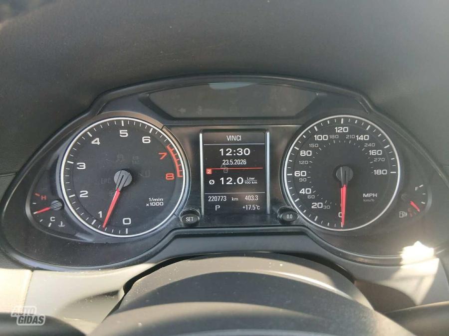 Grey Audi Q5 2010 in Kaunas, with an engine capacity of 3.20 L and mileage of 221 thousand km for 5700 €, photo 25 on AUTOMOTO.COM.LV