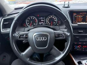 Grey Audi Q5 2010 in Vilnius, with an engine capacity of 3.20 L and mileage of 302 thousand km for 7200 €, photo 17 on AUTOMOTO.COM.LV