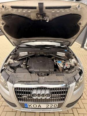 Grey Audi Q5 2010 in Kaunas, with an engine capacity of 1.97 L and mileage of 350 thousand km for 9700 €, photo 10 on AUTOMOTO.COM.LV