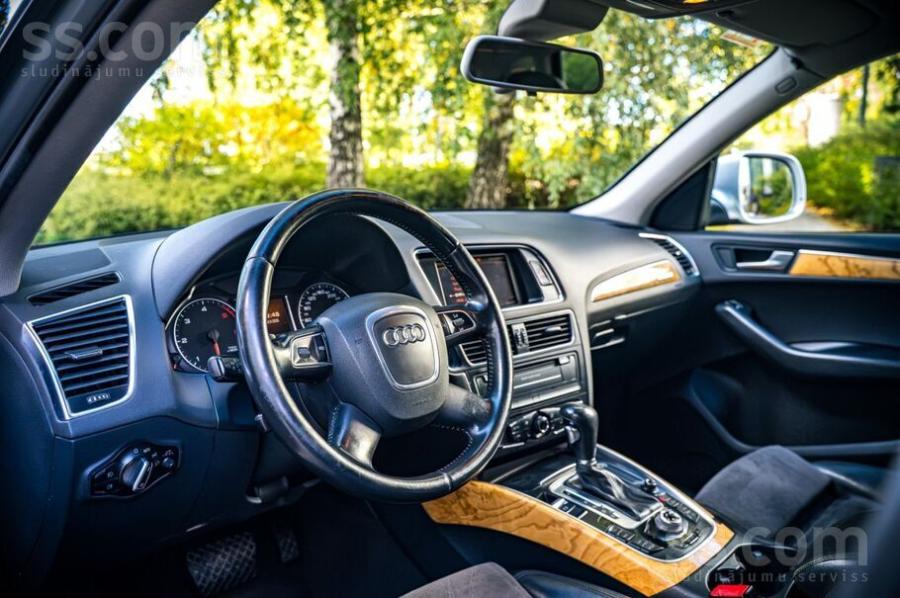 Grey Audi Q5 2010 in Riga, with an engine capacity of 3.00 L and mileage of 504 thousand km for 4990 €, photo 11 on AUTOMOTO.COM.LV