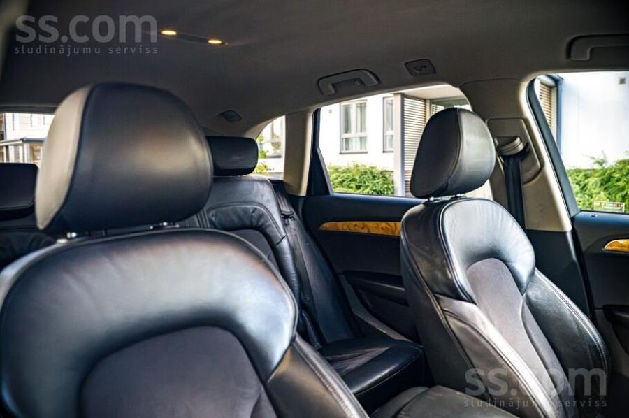 Grey Audi Q5 2010 in Riga, with an engine capacity of 3.00 L and mileage of 504 thousand km for 4990 €, photo 14 on AUTOMOTO.COM.LV