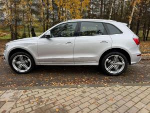 Grey Audi Q5 2011 in Vilnius, with an engine capacity of 1.97 L and mileage of 193 thousand km for 9870 €, photo 4 on AUTOMOTO.COM.LV