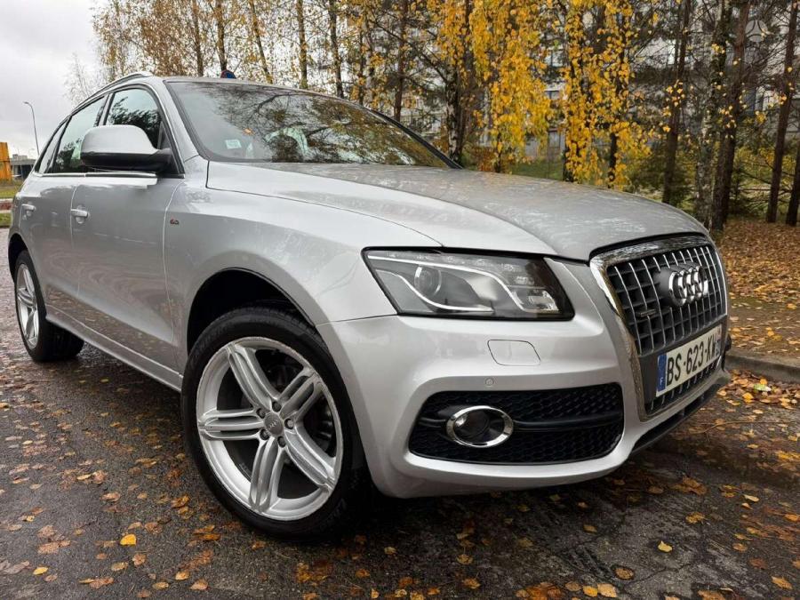Grey Audi Q5 2011 in Vilnius, with an engine capacity of 1.97 L and mileage of 193 thousand km for 9870 €, photo 10 on AUTOMOTO.COM.LV