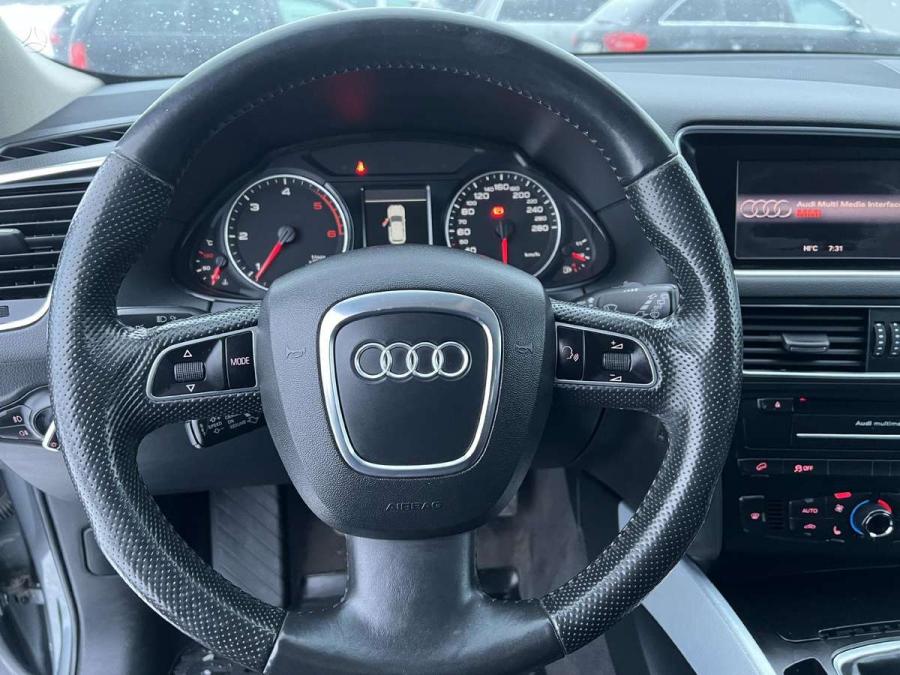 Grey Audi Q5 2011 in Telschi, with an engine capacity of 1.97 L and mileage of 280 thousand km for 7900 €, photo 19 on AUTOMOTO.COM.LV