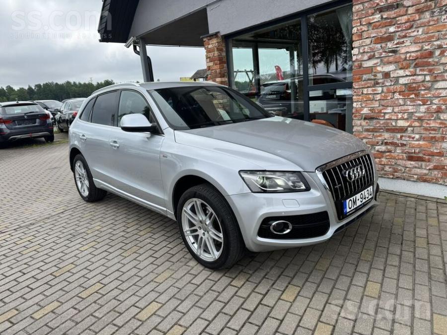 Grey Audi Q5 2011 in Talsi, with an engine capacity of 3.00 L and mileage of 195 thousand km for 11999 €, photo 1 on AUTOMOTO.COM.LV