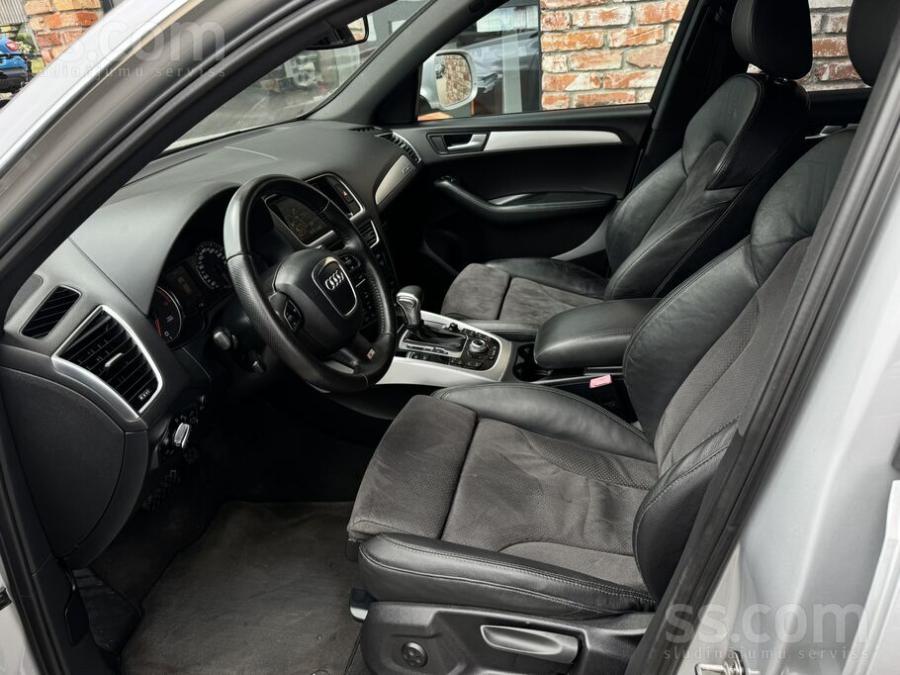 Grey Audi Q5 2011 in Talsi, with an engine capacity of 3.00 L and mileage of 195 thousand km for 11999 €, photo 10 on AUTOMOTO.COM.LV
