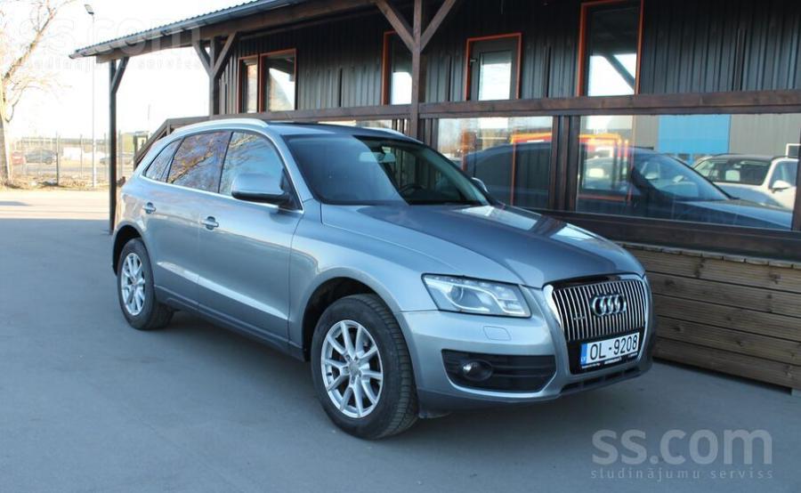 Grey Audi Q5 2011 in Riga, with an engine capacity of 3.00 L and mileage of 0 thousand km for 9290 €, photo 3 on AUTOMOTO.COM.LV