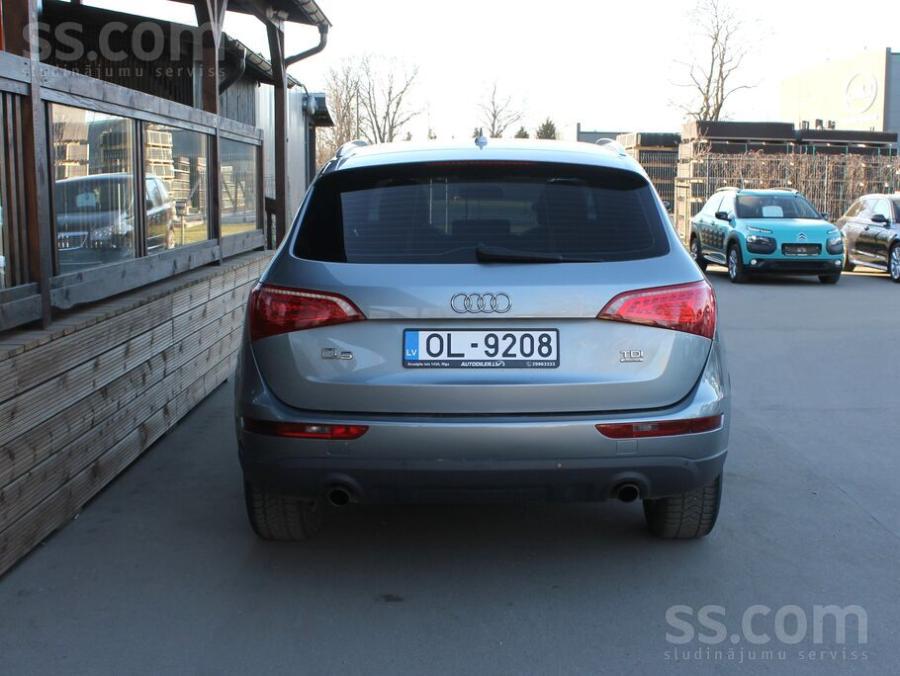 Grey Audi Q5 2011 in Riga, with an engine capacity of 3.00 L and mileage of 0 thousand km for 9290 €, photo 6 on AUTOMOTO.COM.LV