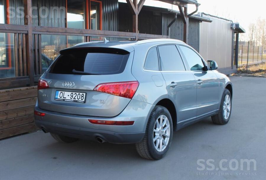 Grey Audi Q5 2011 in Riga, with an engine capacity of 3.00 L and mileage of 0 thousand km for 9290 €, photo 7 on AUTOMOTO.COM.LV