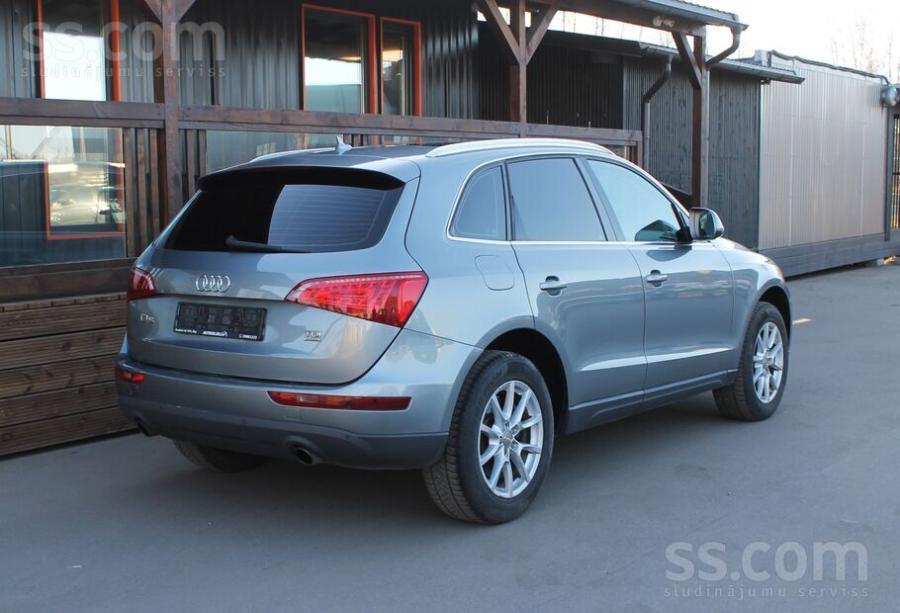 Grey Audi Q5 2011 in Riga, with an engine capacity of 3.00 L and mileage of 0 thousand km for 9290 €, photo 12 on AUTOMOTO.COM.LV