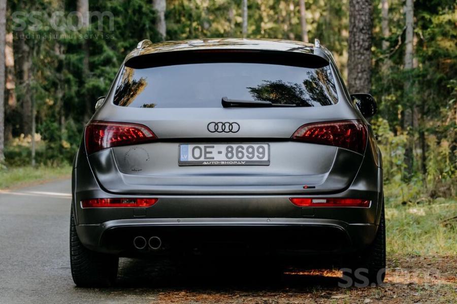Pelēks Audi Q5 2011 Cēsis, ar dzinēja tilpumu 2.00 L un nobraukumu 203 tūkst. km par 10790 €, foto 7 vietnē AUTOMOTO.COM.LV