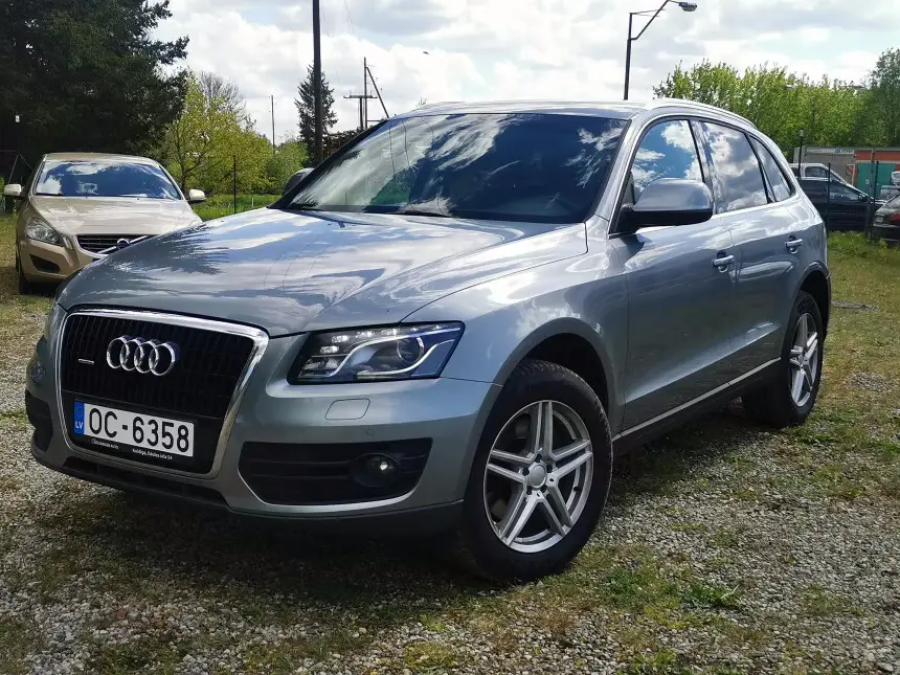 Grey Audi Q5 2011 in Kuldiga, with an engine capacity of 3.00 L and mileage of 189 thousand km for 11400 €, photo 1 on AUTOMOTO.COM.LV