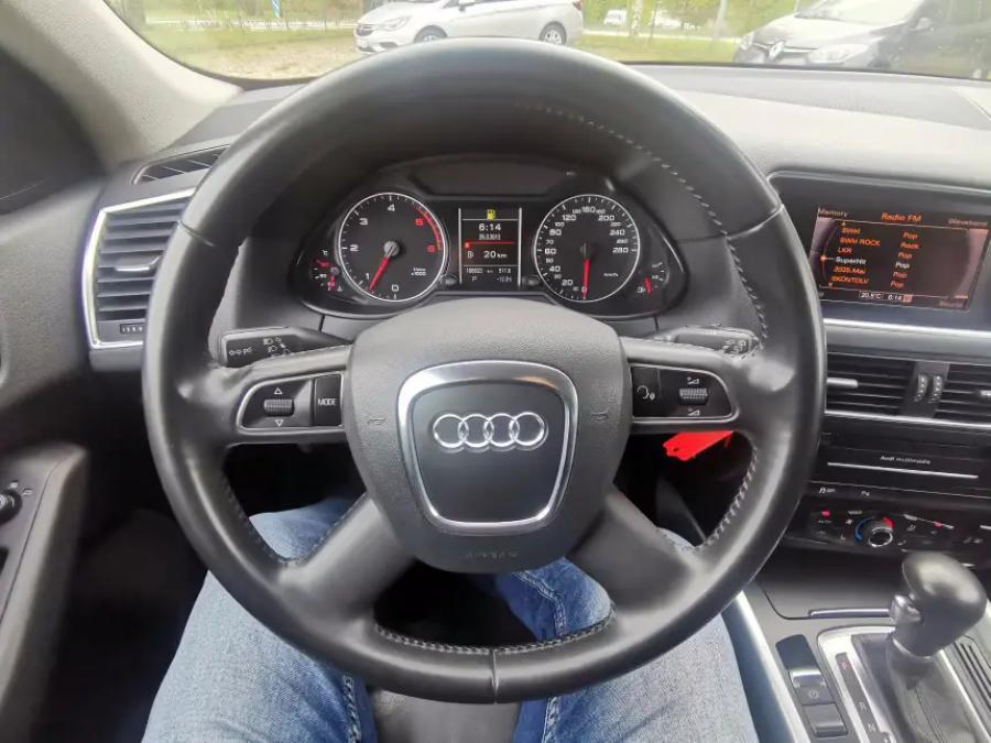 Grey Audi Q5 2011 in Kuldiga, with an engine capacity of 3.00 L and mileage of 189 thousand km for 11400 €, photo 10 on AUTOMOTO.COM.LV