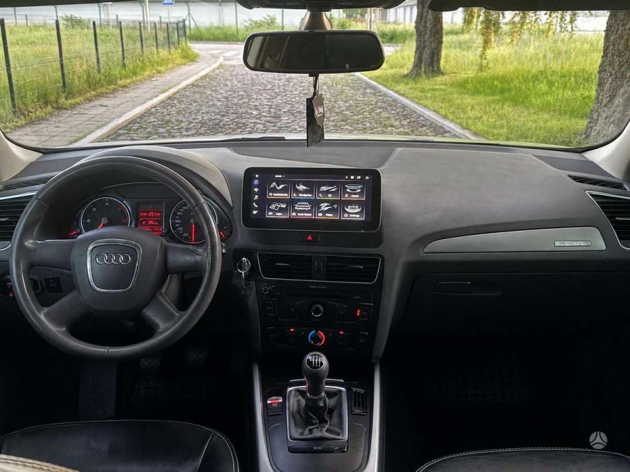 Pelēks Audi Q5 2011 Kauņa, ar dzinēja tilpumu 1.97 L un nobraukumu 337 tūkst. km par 8500 €, foto 9 vietnē AUTOMOTO.COM.LV