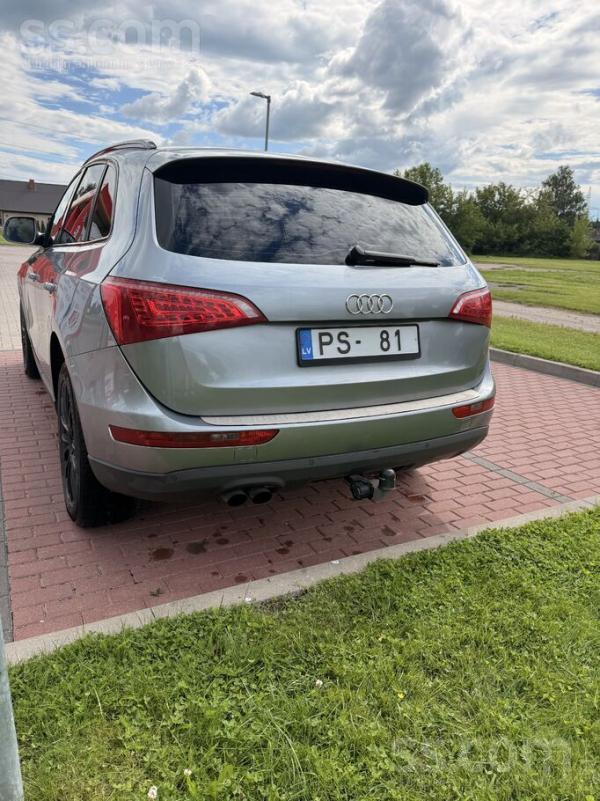 Pelēks Audi Q5 2011 Jelgava, ar dzinēja tilpumu 2.00 L un nobraukumu 300 tūkst. km par 11000 €, foto 5 vietnē AUTOMOTO.COM.LV