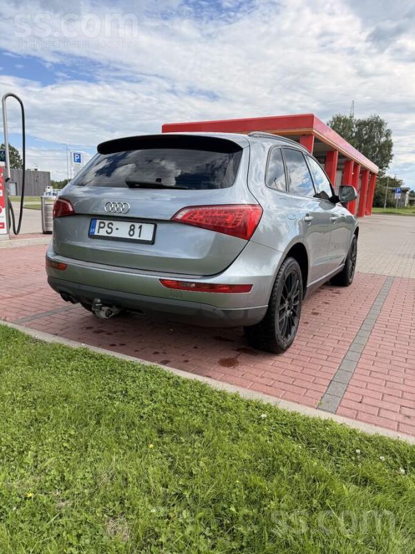 Pelēks Audi Q5 2011 Jelgava, ar dzinēja tilpumu 2.00 L un nobraukumu 300 tūkst. km par 11000 €, foto 6 vietnē AUTOMOTO.COM.LV
