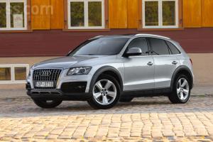 Pelēks Audi Q5 2011 Jelgava, ar dzinēja tilpumu 2.00 L un nobraukumu 265 tūkst. km par 8750 €, foto  vietnē AUTOMOTO.COM.LV