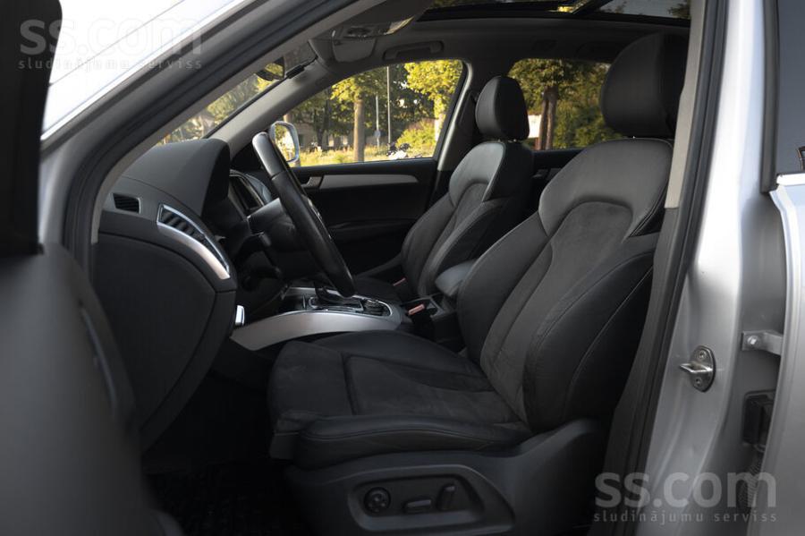 Pelēks Audi Q5 2011 Jelgava, ar dzinēja tilpumu 2.00 L un nobraukumu 265 tūkst. km par 8750 €, foto 13 vietnē AUTOMOTO.COM.LV