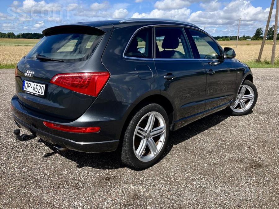 Pelēks Audi Q5 2011 Talsi, ar dzinēja tilpumu 2.00 L un nobraukumu 228 tūkst. km par 11500 €, foto 5 vietnē AUTOMOTO.COM.LV