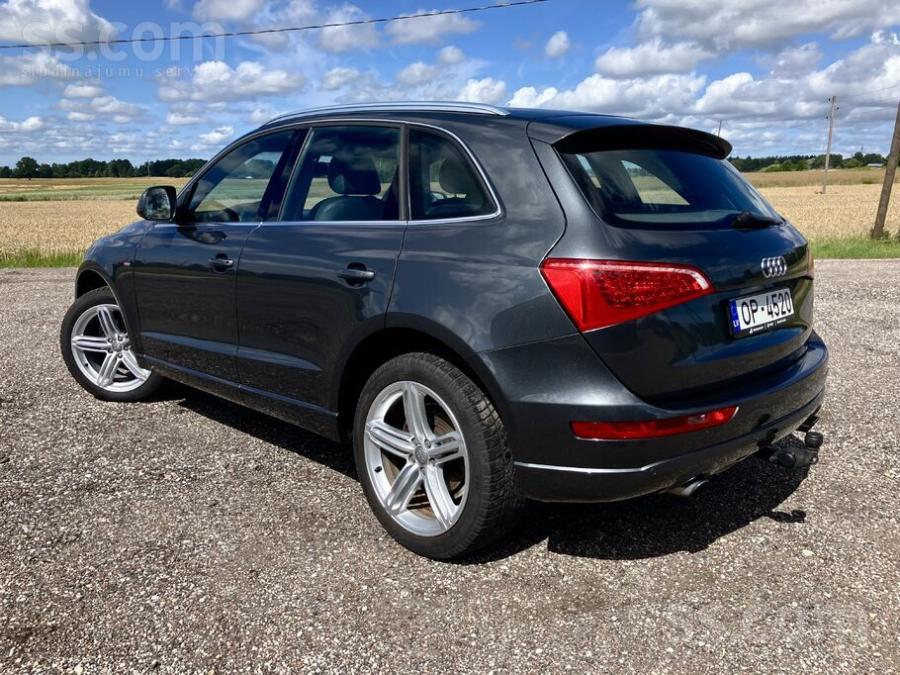 Pelēks Audi Q5 2011 Talsi, ar dzinēja tilpumu 2.00 L un nobraukumu 228 tūkst. km par 11500 €, foto 7 vietnē AUTOMOTO.COM.LV